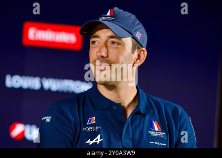 Quentin Delapierre helmsman / skipper of the French America’s Cup ...