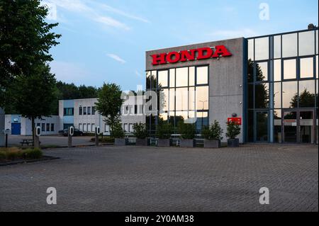 Zellik, Flelish Brabant, Belgium, 31 Aug, 2024 - Facade of the Michelin ...