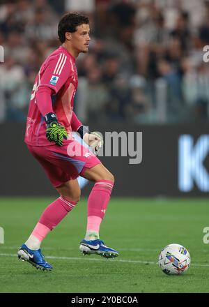 Mile Svilar of AS Roma during the Italian Serie A, 2025/26 season ...