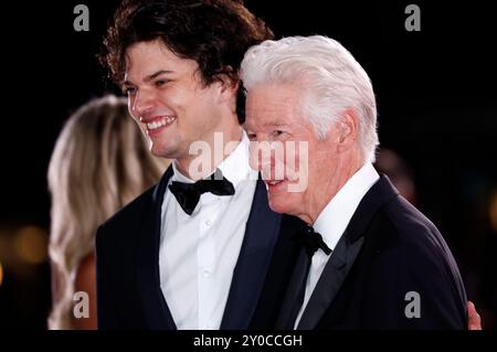 Richard Gere mit Sohn Homer James Jigme Gere bei der Premiere der ...