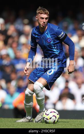 Chelsea's Cole Palmer during the Premier League match at the Etihad ...