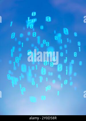 Floating numbers set Stock Photo - Alamy