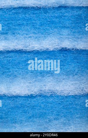 Blue Fiber Texture of Filter Material Stock Photo - Alamy