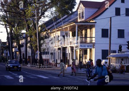 Paramaribo Streets, Suriname Stock Photo - Alamy