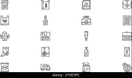Packaging icons High-Quality Vector Icons Collection with Editable ...