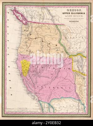 This historical map of Oregon and Upper California was produced from ...