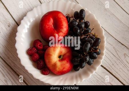 Fruit A plate of fruits Samara Samara region Russia Copyright ...