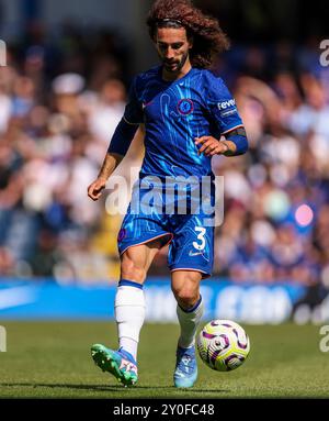 Marc Cucurella of Chelsea in action. Premier League match, Tottenham ...