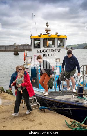 Mount Edgecombe Ferry Plymouth England Stock Photo - Alamy