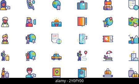 Solo traveller icon pack High-Quality Vector Icons Collection with ...