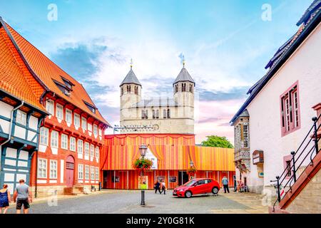 Old city of Bad Gandersheim, Germany Stock Photo - Alamy