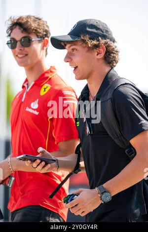 Oliver Bearman during the Formula 1 Pirelli Gran Premio d’Italia 2025 on September 4th ...