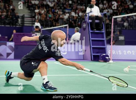 Great Britain's Krysten Coombs during the Men's Singles SH6 Gold Medal ...