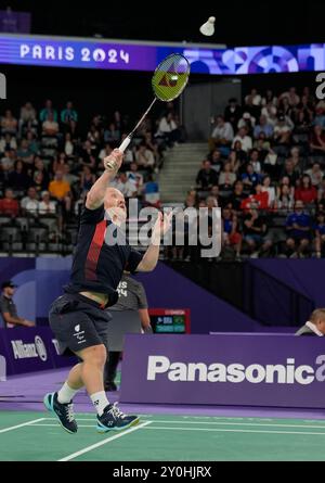 Great Britain's Krysten Coombs during the Men's Singles SH6 Gold Medal ...