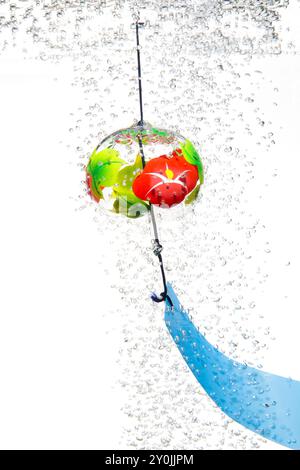 Wind chime in the water Stock Photo - Alamy