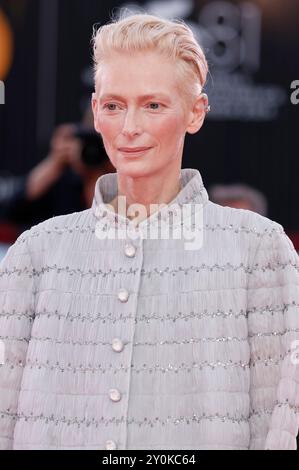 Tilda Swinton bei der Premiere des Kinofilms Mickey 17 auf der ...