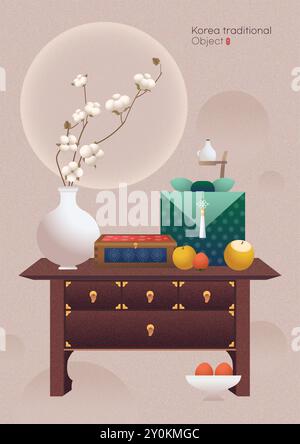 Traditional Korean objects Stock Photo - Alamy
