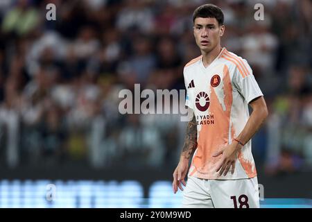 Matias Soule of AS Roma looks on during the UEFA Europa League MD2 ...