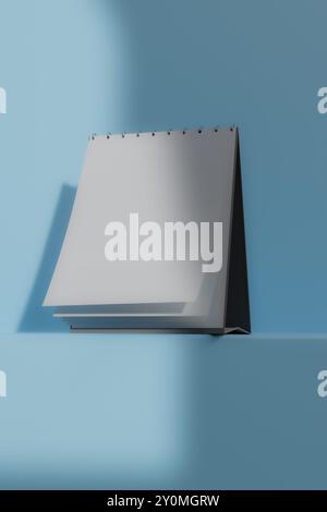 A calendar standing upright on a table Stock Photo - Alamy