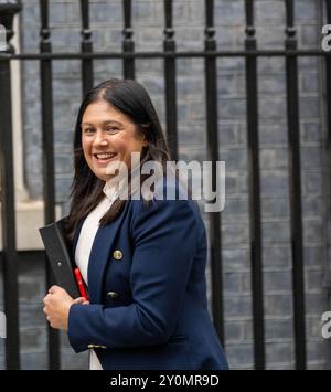 Culture Secretary Lisa Nandy arrives for a Cabinet meeting in Downing ...