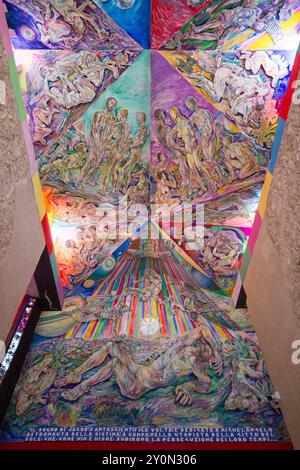 Jacob's Dream ceiling painting at Museum Santa Barbara (also known as ...