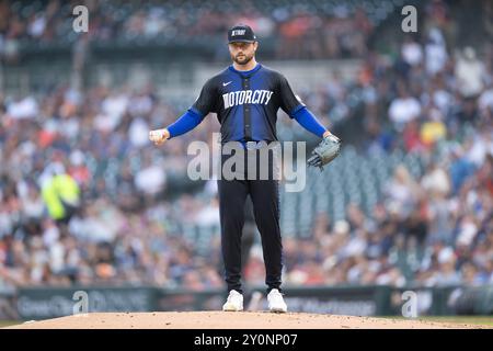 Detroit Tigers pitcher Casey Mize (12) during the second inning in the ...
