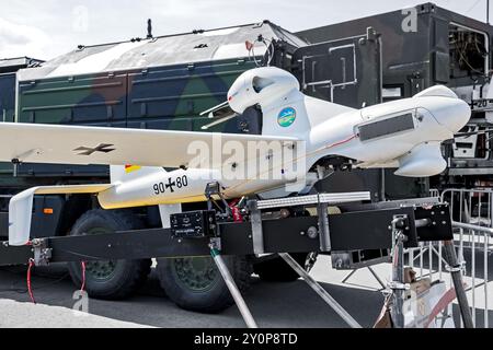 EMT Luna X-2000 recon drone of the German Army at the Berlin ILA ...