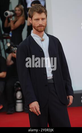 VENICE, ITALY - SEPTEMBER 03: Colin Bates attends the "Queer" red ...