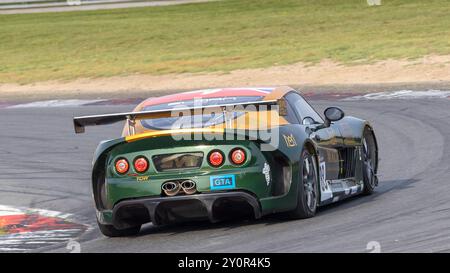 Owen Hizzey / Marc Elman in the Ginetta G55 Supercup car during the ...