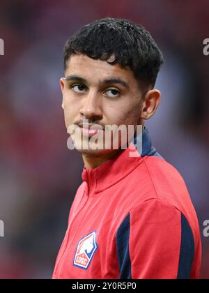 Osame Sahraoui during the Ligue 1 football (soccer) match Paris Saint ...