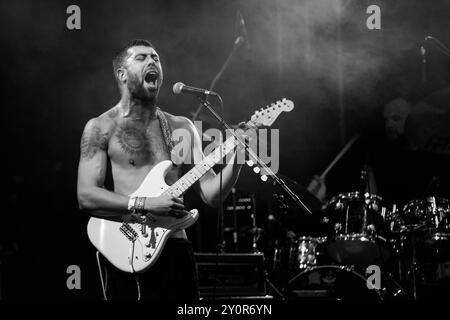 MARUJA, CONCERT, 2024: Harry Wilkinson of the band Maruja play the new ...