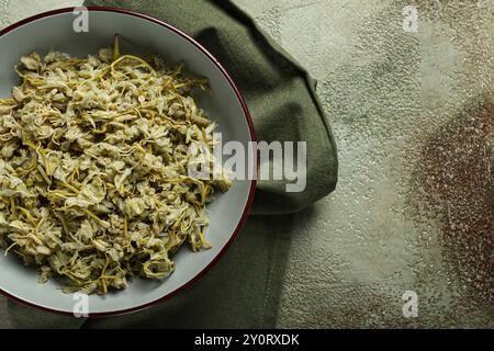 Jonjoli, Colchian klekachka, Georgian appetizer, pickled jonjoli, no ...