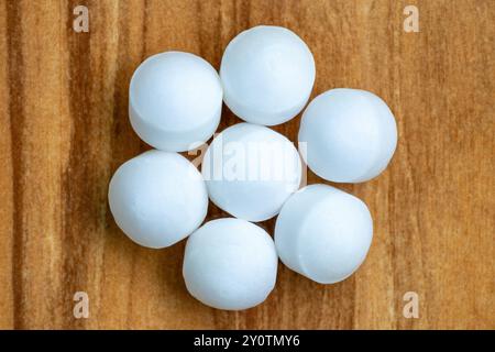 Wooden isolated background texture, compound tree of different pieces ...