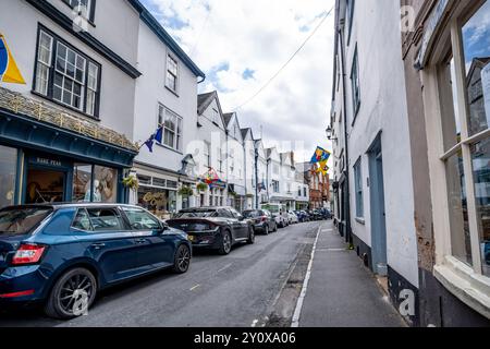 Topsham, UK. 29 August 2024. Views around Topsham, a small town near ...