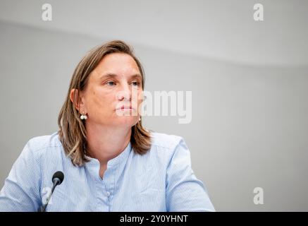 THE HAGUE - Laura Bromet (GroenLinks-PvdA) during the swearing-in ...