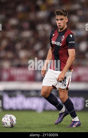 Thijs Dallinga in action during Serie A match between AC Milan and ...