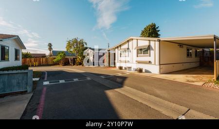 Mobile home park, age-restricted (55+) community in small beach town in ...