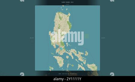 Luzon Island in the Philippine Sea, belonging to Philippines, isolated ...