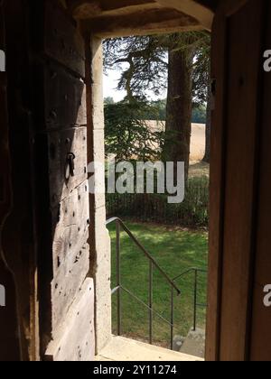 Rushton Triangular Lodge. View from the North East. 1597 Stock Photo ...