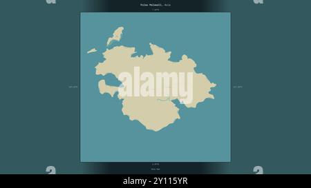 Malaysia highlighted on a topographic, OSM Humanitarian style map Stock ...