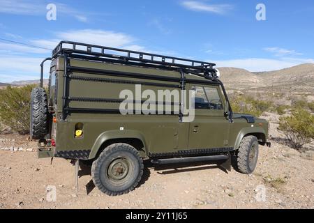 1991 British Army Land Rover Defender 110 Stock Photo - Alamy