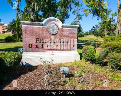 Tallahassee, FL - September 2, 2024: Sign for Florida Agricultural and ...