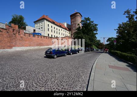 Outer Walls of The Wawel Castle at Krakow Stock Photo - Alamy