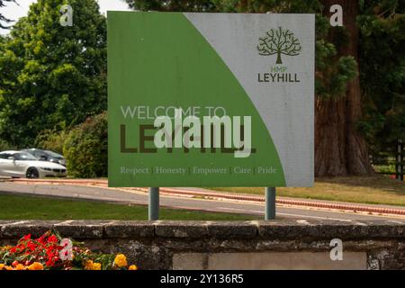 HMP Leyhill, open prison, Gloucestershire, UK Stock Photo - Alamy