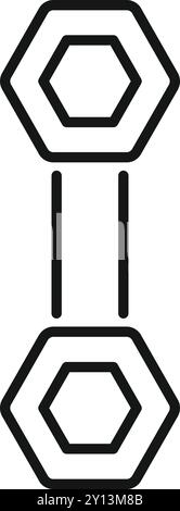 Molecular structure connection network. Linked atoms digital art ...