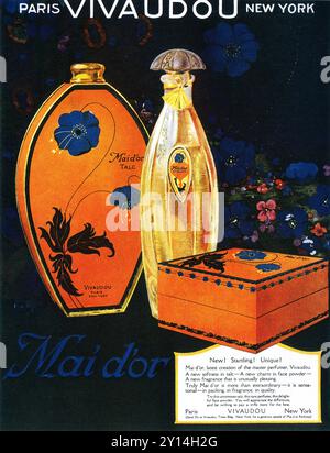 1920 Mavis Vivaudou perfume ad Stock Photo - Alamy