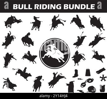 Vector design of equipment and riding logo. Collection of equipment and ...