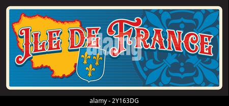 French car vintage license plate, letters, numbers and symbols with old ...