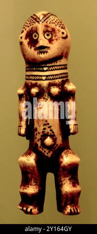 Figure Inginga, 4th quarter,19th Century, Lega Congo, Africa Museum ...