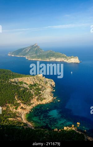 Cala En Basset, Sa Dragonera Natural Park. Dragonera Island. Tramuntana ...